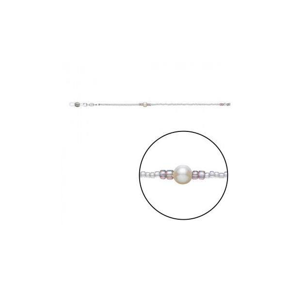 綺麗なデザインのメガネチェーンです。メガネをオシャレに彩ります。