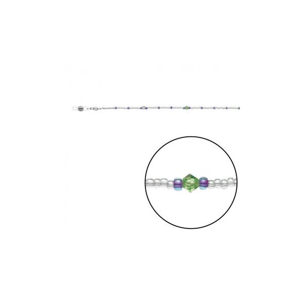 綺麗なデザインのメガネチェーンです。メガネをオシャレに彩ります。