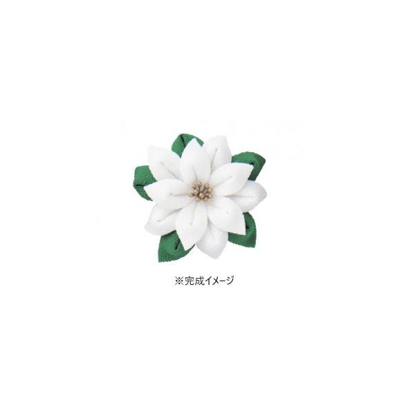 はじめてのつまみ細工。針と糸を使わないので幅広い年代層にお楽しみいただけます。