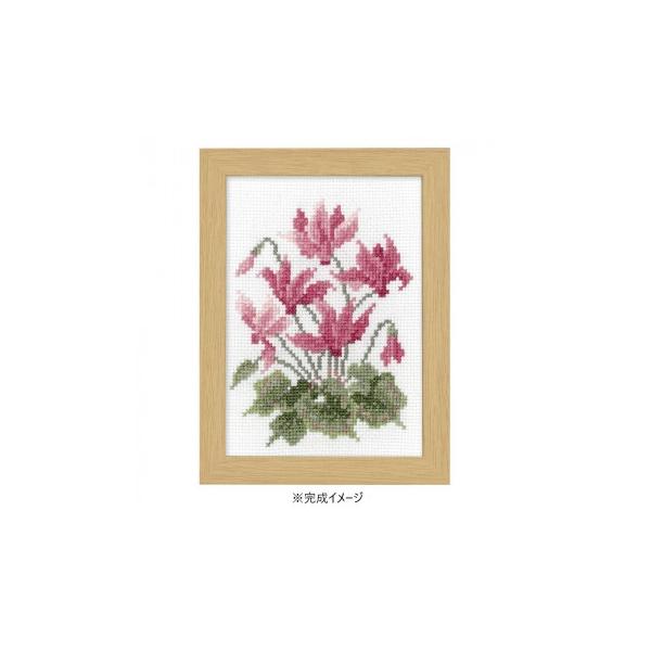 月日の流れを美しい季節の花々で表現したクロス・ステッチキットです。