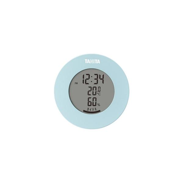 快適度や過去の最高・最低温湿度を表示します。置き式では傾斜がつき、マグネット使用時は傾斜がなくなる使い勝手のよい形状になっています。