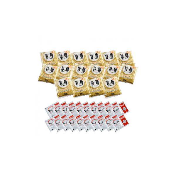 生麺をそのまま48時間熟成乾燥させうま味を凝縮させたノンフライの旨麺に、じっくり煮込んだ豚骨ベースの長崎ちゃんぽんスープをセットしました。