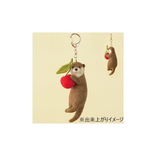 インスタグラムフォロワー3万人超えのtroisMさんの作品がキット化。キーホルダーつきなので鞄や鍵につけて一緒にお出かけしましょう。