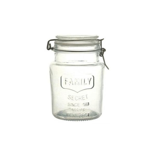 保存容器としてアイデア次第で用途いろいろご使用いただけます。透明ガラスで中身が見えるので、見せる収納にも。