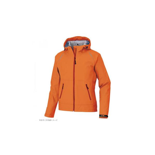 アイトス 全天候型ジャケット(男女兼用) オレンジ S 56317【メーカー