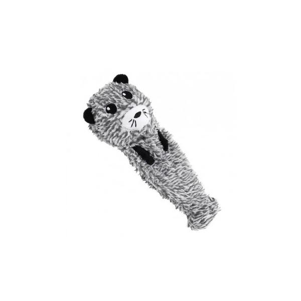 猫が大好きな香りを発するキャットニップが入った可愛いラッコ型の猫用おもちゃです。カサカサ鳴る素材の音とほどよいサイズ感が猫ちゃんの狩り本能刺激します。