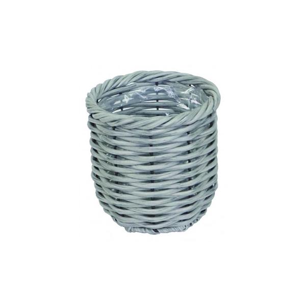 内側にビニールが付いているのでプランターカバーとして◎