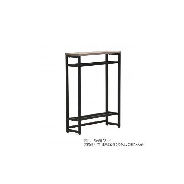 エントランスや廊下、リビングで大活躍。廊下やリビングでの観葉植物や鍵などの置き場としても活躍。ちょっとした置き場所が欲しい時に便利なコンソールテーブルです。上下に2本のバーがあるので小物や傘の収納、ボールやスリッパの収納に。