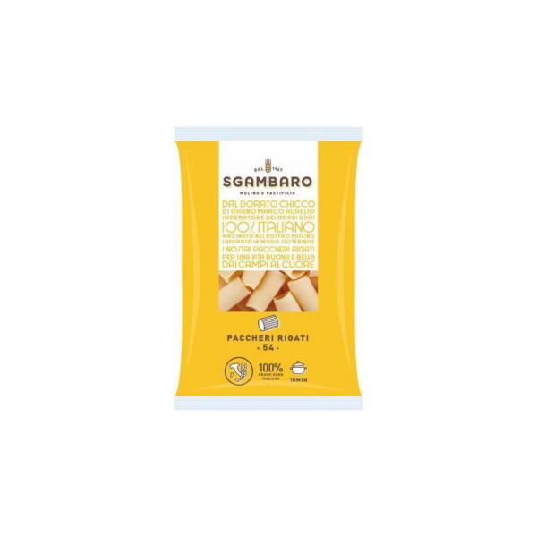 パッケリとはイタリア語で平手打ちの意味で、リガーティはパスタに入った筋目を指します。濃厚なソースによく合い、形が崩れにくいコシのあるパスタです。大きな筒状で、内側にチーズやお肉などの詰め物をしても美味しく頂けます。
