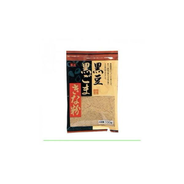 国内産黒大豆のきな粉と黒ごまをブレンド、コクと甘味のあるきな粉に仕上げました。