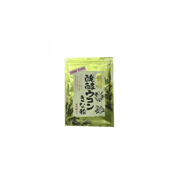 醗酵ウコン(秋ウコン)・きな粉・黒砂糖・こんにゃく芋抽出物をブレンドし、飲み易く仕上げています。牛乳や水に溶いたり、もち・団子・ご飯にお好みでふりかけて、お召し上がりください。