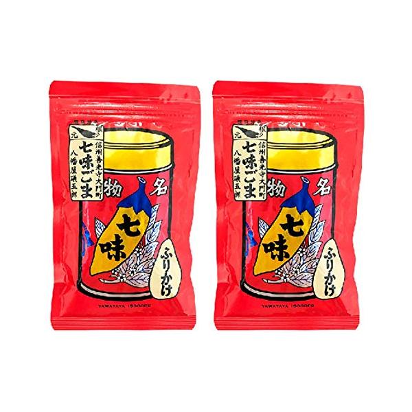 -/60グラム (x 2)/-・パッケージ個数:1・新パッケージ　1袋あたり60ｇ入・善光寺名物、八幡屋礒五郎の七味ごま袋入がリニューアルされました。