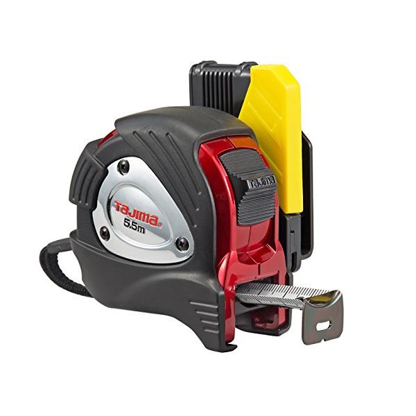 幅25mm・落下防止ホルダー付黒/長さ5.5 m/SFGLP25-55BL・Size:長さ5.5 mStyle:幅25mm・落下防止ホルダー付・パッケージ個数:1・テープ長さ(m)：5.5 テープ幅(mm)：25 水平保持(m)：2.4 目...