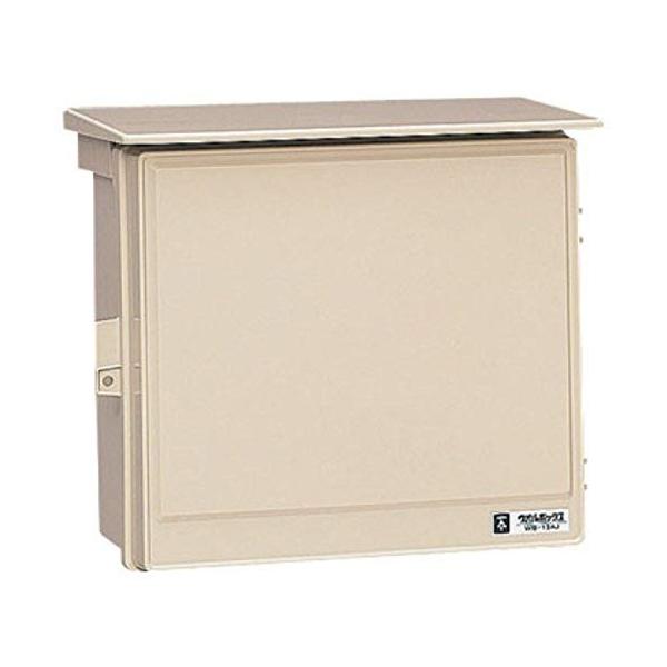 インダストリアル・ベージュ 有効フカサ:140 WB13AJ・・Size:有効フカサ:140Color:ベージュ・プラスチック製防雨スイッチボックス・色:ベージュ・取付スペースELB:3P 60AF×3・ボックス外形寸法(mm)(屋根・突起...