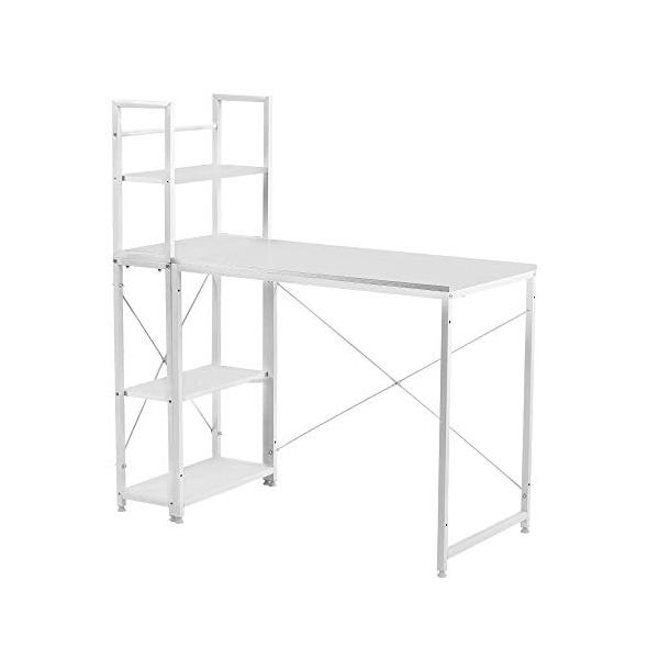 一体分離両用 ハイタイプ・ホワイト ハイタイプ WF282350BAA・・Color:ホワイトStyle:一体分離両用 ハイタイプ・サイズ:111×50×121cm・一体分離両用ラック付きデスクです。ねじだけでラックとデスクがつながってます...