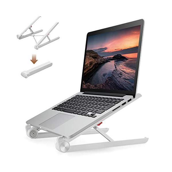 コンパクト2段階角度調整2段階・ホワイト/幅46×奥行290×高さ30mm/PCA-LTSC2WH・Color:2段階・ホワイト・パッケージ個数:1・コンパクトに折りたたんで収納・持ち運びが出来るポータブルノートPCスタンドです。・ノートP...