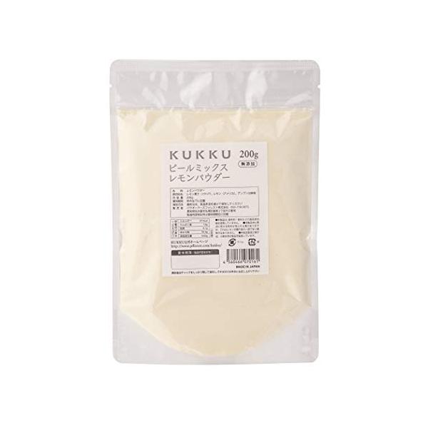 -/200g/-・FlavorName:ピールミックスSize:200g・パッケージ個数:1・KUKKUとは、濃厚でフレッシュなフルーツパウダー。化学的な合成着色料は一切不使用で、自然本来の色と風味が楽しい、美味しく安全なパウダーです。・世...