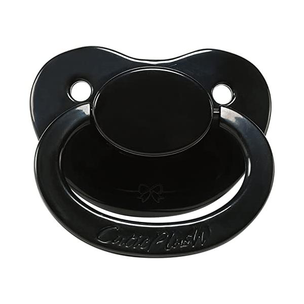 ブラックブラック/1枚入り/C-APP01H-JP・Color:ブラックSize:1枚入り・Bigshieldおしゃぶり新しい形状は流行の赤ちゃんおしゃぶりとマッチし、より大きなボタンはDIY装飾に便利で、透明なシリコンおしゃぶりは、ポリプ...