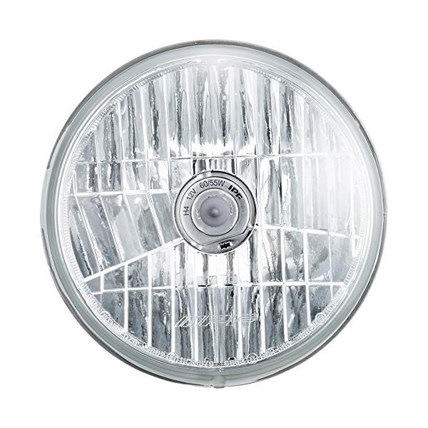 標準タイプ/ポジション無し・  HL-42・・Style:標準タイプ/ポジション無し・ボディー(樹脂)、レンズ(ガラス)・ランプ×1、ノーマルH4バルブ×1・仕様:丸型2灯式規格サイズ 1個入り・定格:H4-12V60/55W・車検対応