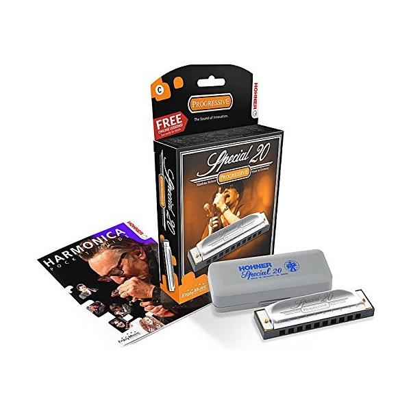 HOHNER ホーナー ブルースハープ スペシャル20 560/20 初めてプラスチックボディを導入して40年。丈夫で気密性が高く、豊かな音色は幅広い音楽分野で愛用されています。※こちらの商品はメール便、もしくは定形外郵便（ポスト投函、配送...