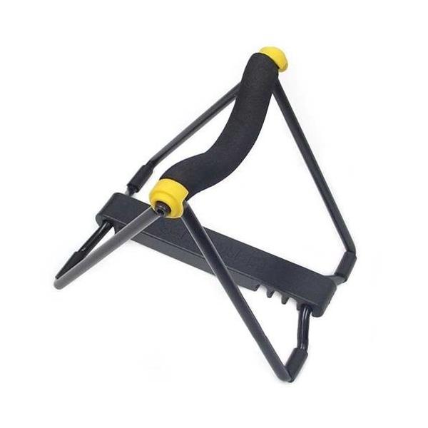 HA206 ネッククレードル ギターメンテナンス用のネック置き台です。弦交換作業等に楽器を確実に安定させます。アコースティック、エレキ、ベースに合わせ高さ調節できます。110-120mm折りたたみサイズ：120×155×35mm重量:0.2...