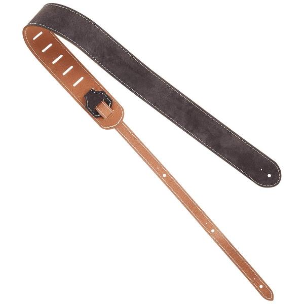 スタンダードスタイル　スエード・ギターストラップ表面：スエード、裏面：レザー 長さ調節範囲：101〜133cm(エンドピン穴間を計測)色: グレー※こちらの商品はメール便、もしくは定形外郵便（ポスト投函、配送時の補償なし）にて発送いたします...