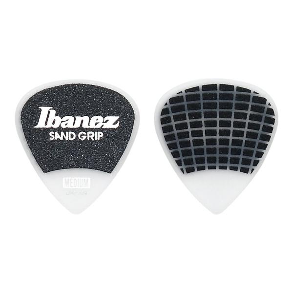 IBANEZ PA16MSG-WH MEDIUM 0.8mm ピック×10枚。グリップ部分のパターンを改め、一層グリップ力を高めたグリップ・ウィザード・シリーズ・ピック、サンド・グリップ・モデル高いグリップ力が特徴のGRIPWIZARD(グ...