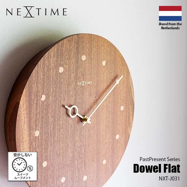 「DOWEL FLAT」は、シンプルさと洗練されたデザインが調和する、ネクスタイムの新しいウッドデザイン時計です。 フラットな文字盤と滑らかな木製ダボのドットインデックスが、自然の美しさを際立たせます。 ゴールドの針がエレガントなアクセント...