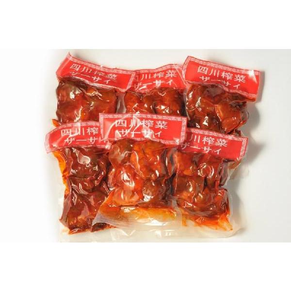 本場中国四川省 ザーサイホール（500g×６袋　計3kg）長期保存可能！お手頃価格で量がたっぷりあります。