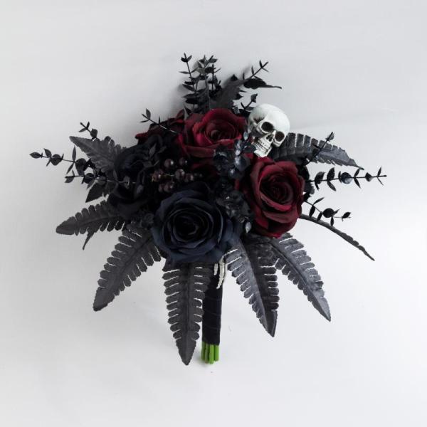 ?主な素材: 絹花?カラー展開: ブラック?対象: 後輩、カップル、夫婦、同僚、友人、同級生?イベント: バレンタインデー、ハロウィン?用途: 旅行記念、卒業、パーティー?種類: ブーケ