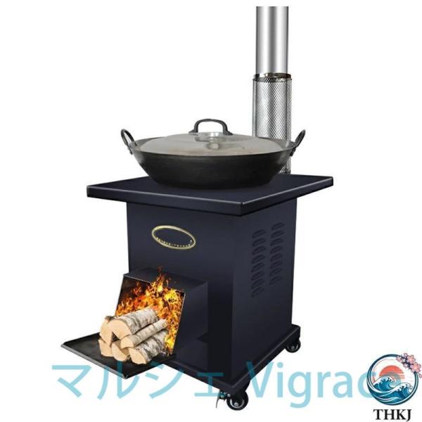 ? ポータブルストーブは、燃える材料が適切である限り、石炭、薪、枝、木材チップなどの天然燃料源を使用します。 純鉄素材！ ? 新しいガス化燃焼技術を採用し、二次バーナーを介して供給することで、燃料を30?50％節約できるだけでなく、燃焼時間...