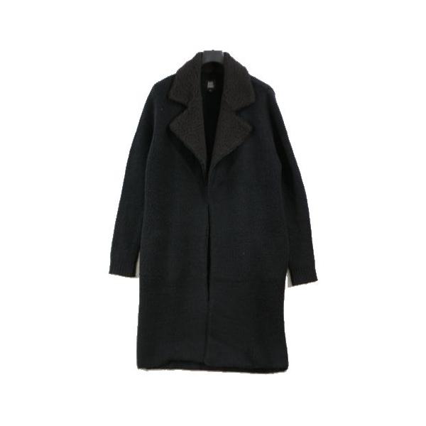 サイズ：表記S-肩幅46cm、身幅53cm、着丈110cm、袖丈75cmカラー：ブラックコンディション：Bランク素材：アクリルじゅし80% ウール10% ナイロン8% ポリエステル2%コメント：BLACKKAVIAR ブラックキャビア ニッ...