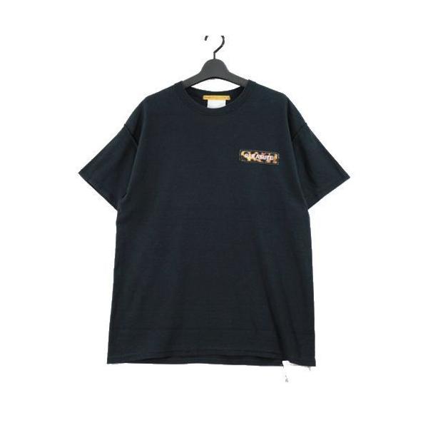 サイズ：表記M-肩幅54cm、身幅53cm、着丈71.5cm、袖丈19cmカラー：ブラックコンディション：Bランク-バックプリント皺・若干剥がれ素材：綿100%コメント：PLESURE プレジャー Ｔシャツ