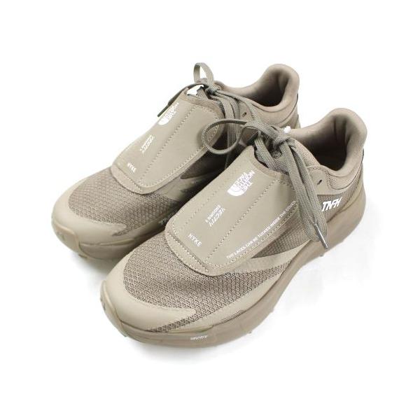 サイズ：表記US7（25cm)カラー：ベージュコンディション：Sランク素材：コメント：HYKE × THE NORTH FACE 24SS Vective Enduris 3 SE スニーカー NF241HK 定価￥38500 BOX