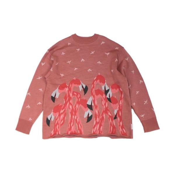 サイズ：表記なし-肩幅51cm、身幅54cm、着丈66cm、袖丈58cmカラー：ピンク系コンディション：Bランク-全体多少擦れ・毛羽立ち、タグ汚れ素材：-コメント：NEONSIGN ネオンサイン 20AW SWITCH FLAMINGO S...