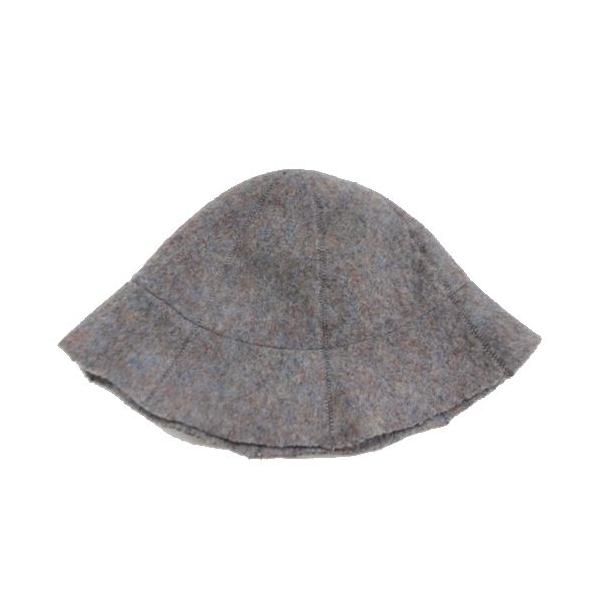 サイズ：表記Fカラー：グレー系コンディション：Aランク素材：アクリル56% ウール36% ポリエステル8%コメント：betapost ベータポスト bulky nep flat seam ハット B02OHAT-01-3 定価￥13200