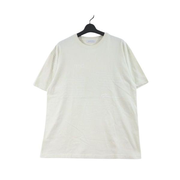 サイズ：表記FREE-肩幅52cm、身幅56cm、着丈70cm、袖丈23cmカラー：グリーンコンディション：Bランク-襟周り薄汚れ、品質タグカット素材：コメント：MAISONSPECIAL メゾンスペシャル 23SS Mid Summer ...