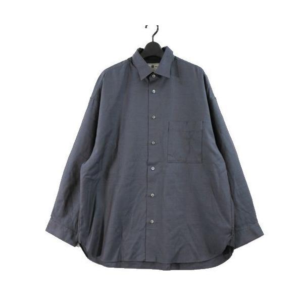 サイズ：表記1-肩幅61cm、身幅68cm、着丈80cm、袖丈53cmカラー：ネイビーコンディション：Aランク素材：毛100%コメント：MAISONSPECIAL メゾンスペシャル 25SS 4 Colors CHAMBRAY WASHAB...