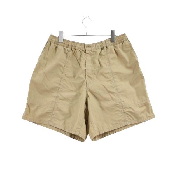 サイズ：表記Big-ウエスト82〜cm、股上32cm、股下16cm、わたり幅40cm、裾幅37cmカラー：ベージュコンディション：Bランク素材：コットン100%コメント：CUPANDCONE カップアンドコーン Cotton Twill B...