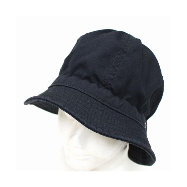 サイズ：表記なし−頭周り58cmカラー：ブラックコンディション：Bランク素材：コットン100%コメント：DECHO デコー KOME HAT コメハット