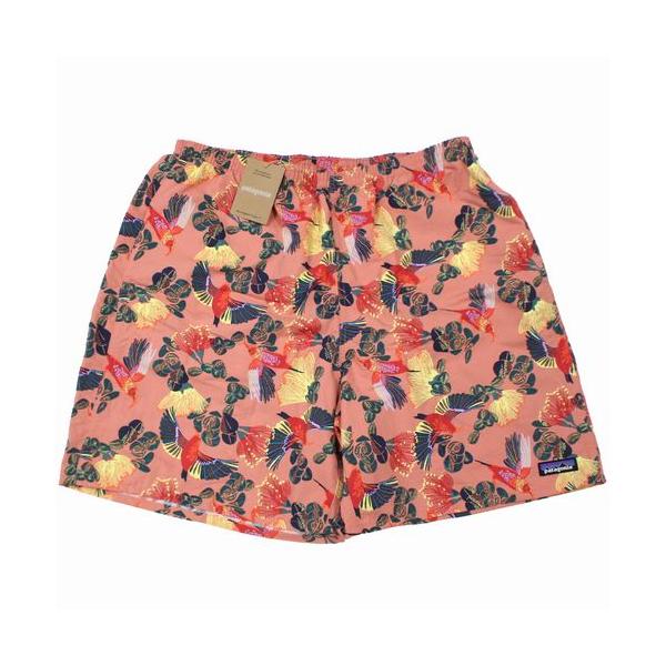 サイズ：表記L-ウエスト80cm（伸縮性あり）、股上35.5cm、股下17.5cm、わたり幅39cm、裾幅35.5cmカラー：ピンクコンディション：Sランク素材：ナイロン100% 裏地-ポリエステル100%コメント：Patagonia パタ...