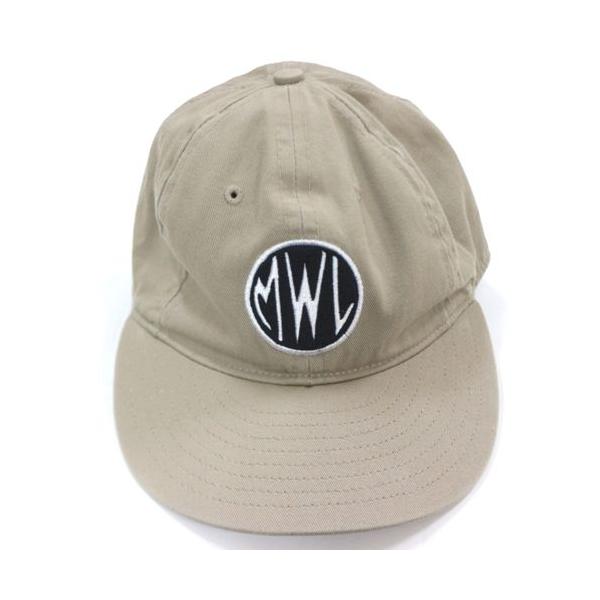 サイズ：表記7 1/4-ツバ約7cm、頭周り約58cmカラー：ベージュコンディション：Bランク-裏地薄汚れ素材：コメント：COOPERSTOWN クーパーズタウン ボールキャップ シンシン刑務所  MWL