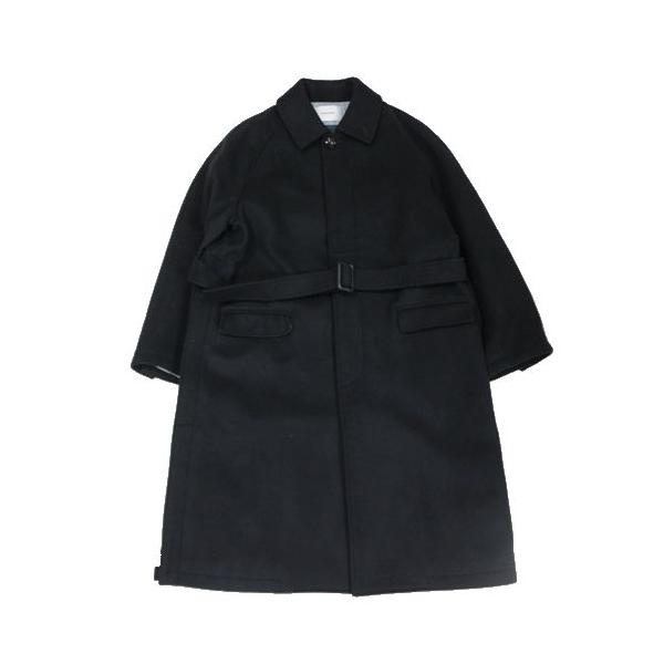 サイズ：表記1-身幅61cm、着丈110cm、裄丈88cmカラー：ブラックコンディション：Bランク素材：ウール100% 別布-キュプラ100%コメント：MAISONSPECIAL メゾンスペシャル 23AW Dress-Over Balma...