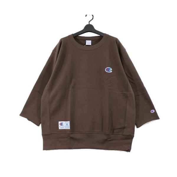 サイズ：表記XL-肩幅55cm、身幅67cm、着丈72cm、袖丈50cmカラー：ブラウンコンディション：Sランク素材：綿100%コメント：UNDERCOVER × Champion 25SS ビーズ刺繍カットオフスウェット UC1E4810...