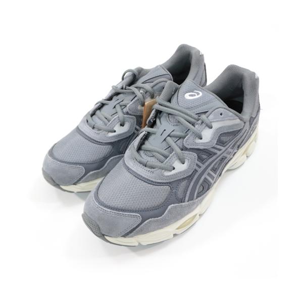 サイズ：表記US11.5(29cm)カラー：グレーコンディション：Sランク素材：-コメント：asics アシックス 25AW 国内限定カラー GELーNYC Steel Grey/Carrier Grey  ゲル エヌワイシー 1203A7...