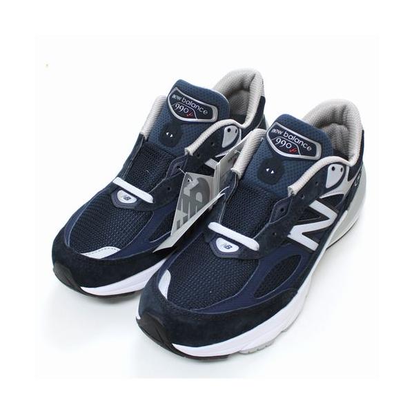 サイズ：表記US7.5(25.5cm)カラー：ネイビーコンディション：Sランク素材：コメント：newbalance ニューバランス M990NV6 スニーカー 定価￥39600 BOX