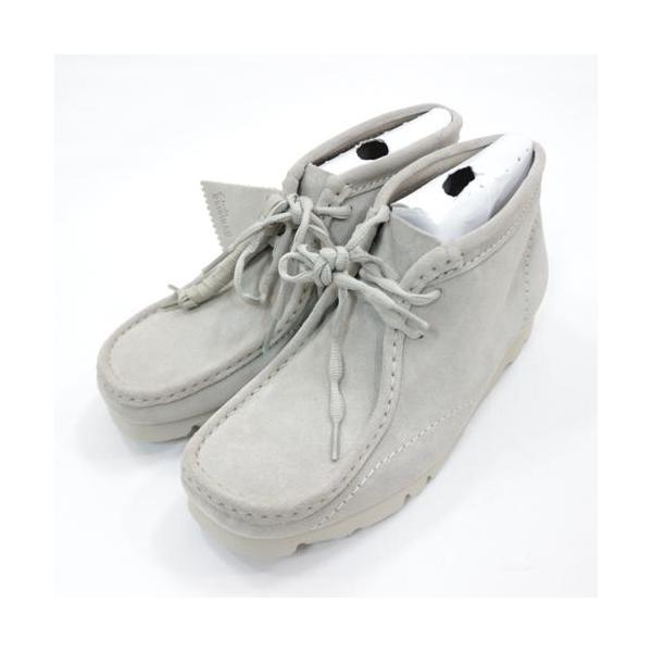 サイズ：表記UK7.5カラー：グレーコンディション：Sランク素材：コメント：Clarks × POST ARCHIVE FACTION 2025 WallabeeBT PAF  ワラビー ブーツ 26186607 26186607 定価￥3...