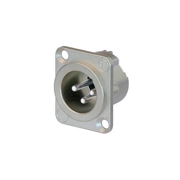 【仕様】・シリーズ　：DLXシリーズ・タイプ　　：XLRタイプオスレセプタクル・ピン数　　：3ピン・コンタクト：銀メッキ・ハウジング：ニッケルメッキ