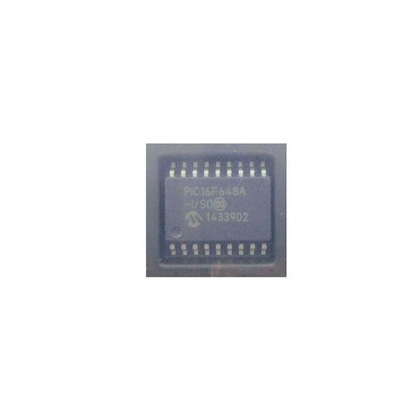 メーカー：Microchip TechnologyパッケージはSOP18ピンタイプです。■主な仕様・VDD　　　　　3.0V-5.5V・PROGRAM　　MEMORY　7KB・RAM　　　　　256B・EEPROM　　　 256B・TIME...