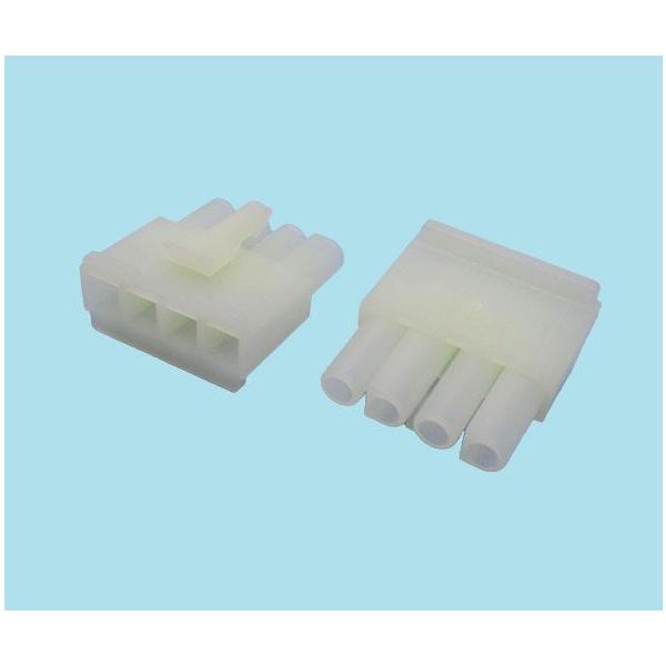 電線対電線　基板対電線　中継用４極　ナイロンコネクタ外れ防止のロック構造なので高信頼性メーカー　：モレックス（Molex）タイプ　　：レセプタクルハウジング型番　　　：3191-04R1極数　　　：4ピッチ　　：6.70mm定格電圧　：60...